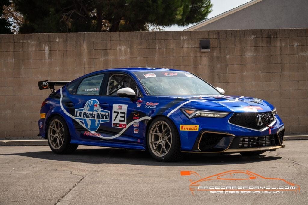 Acura Integra Type S DE5 TCX Race Car - Race Cars For You