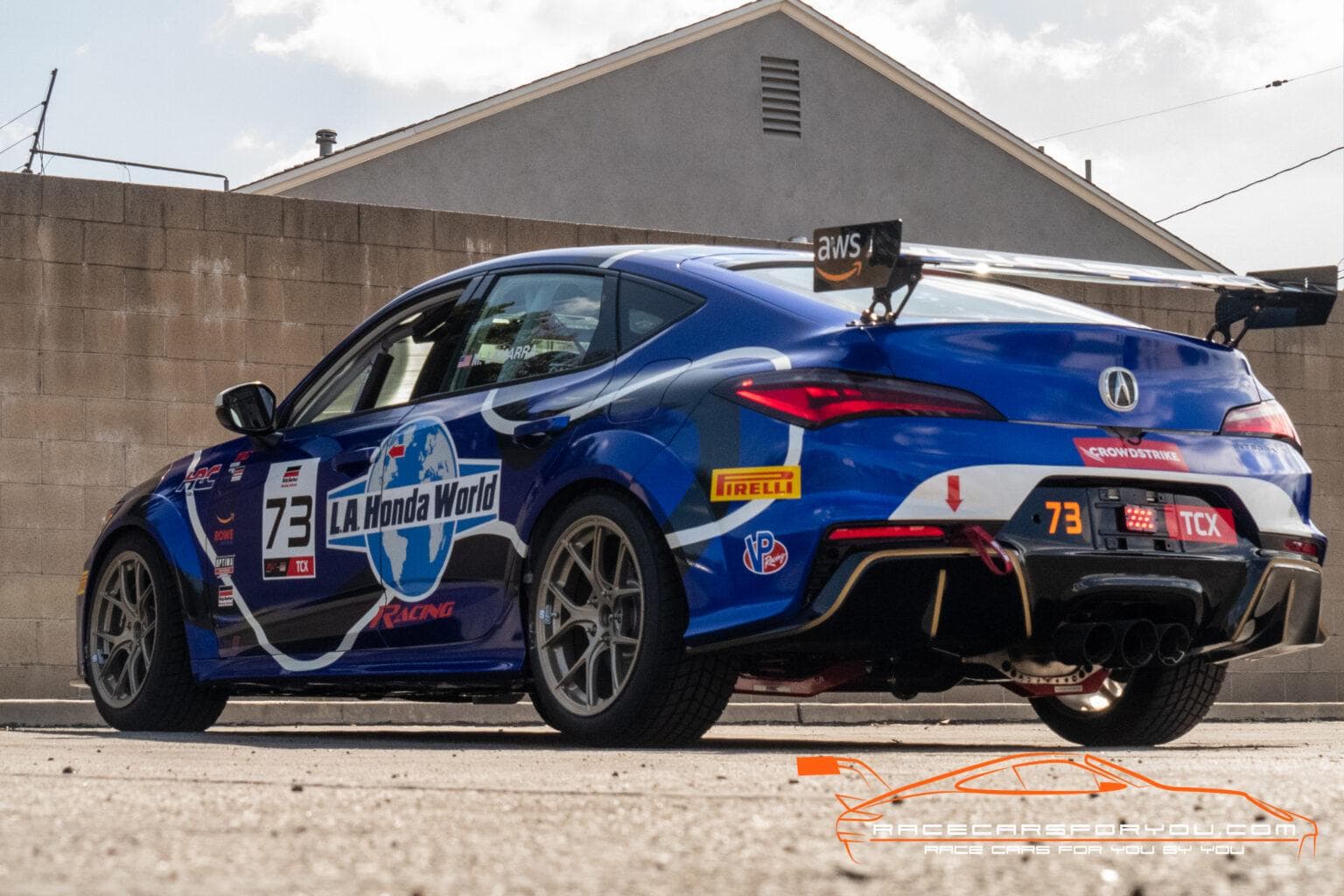 Acura Integra Type S DE5 TCX Race Car - Race Cars For You